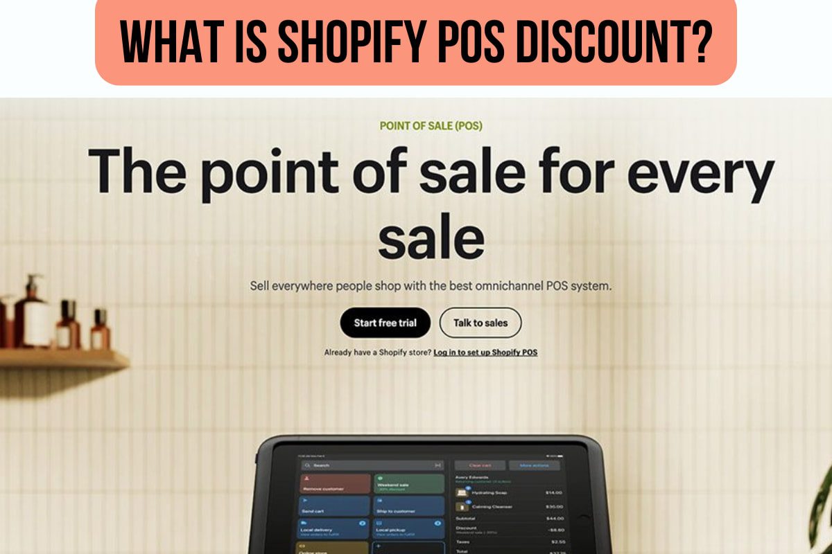 Shopify POS discount: Custom Discount for Your Local Store with Shopify