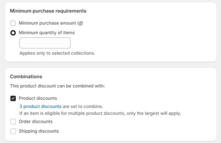 How To Combine Multiple Automatic Discounts On Shopify? [2026] | BOGOS ...