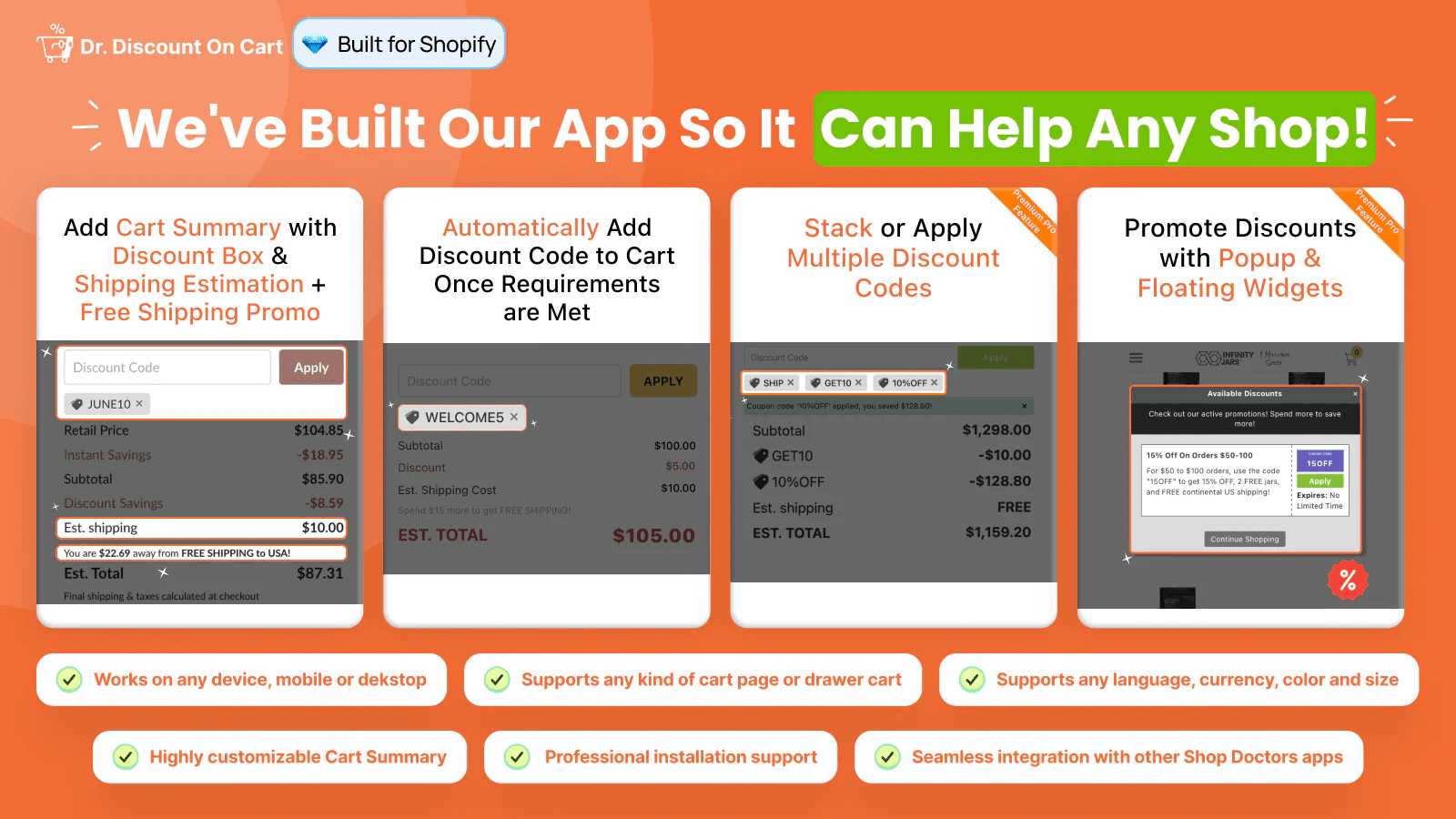 5 Best Methods To Stack & Combine Multiple Discount Codes on Shopify | BOGOS - Best Free Gift ...