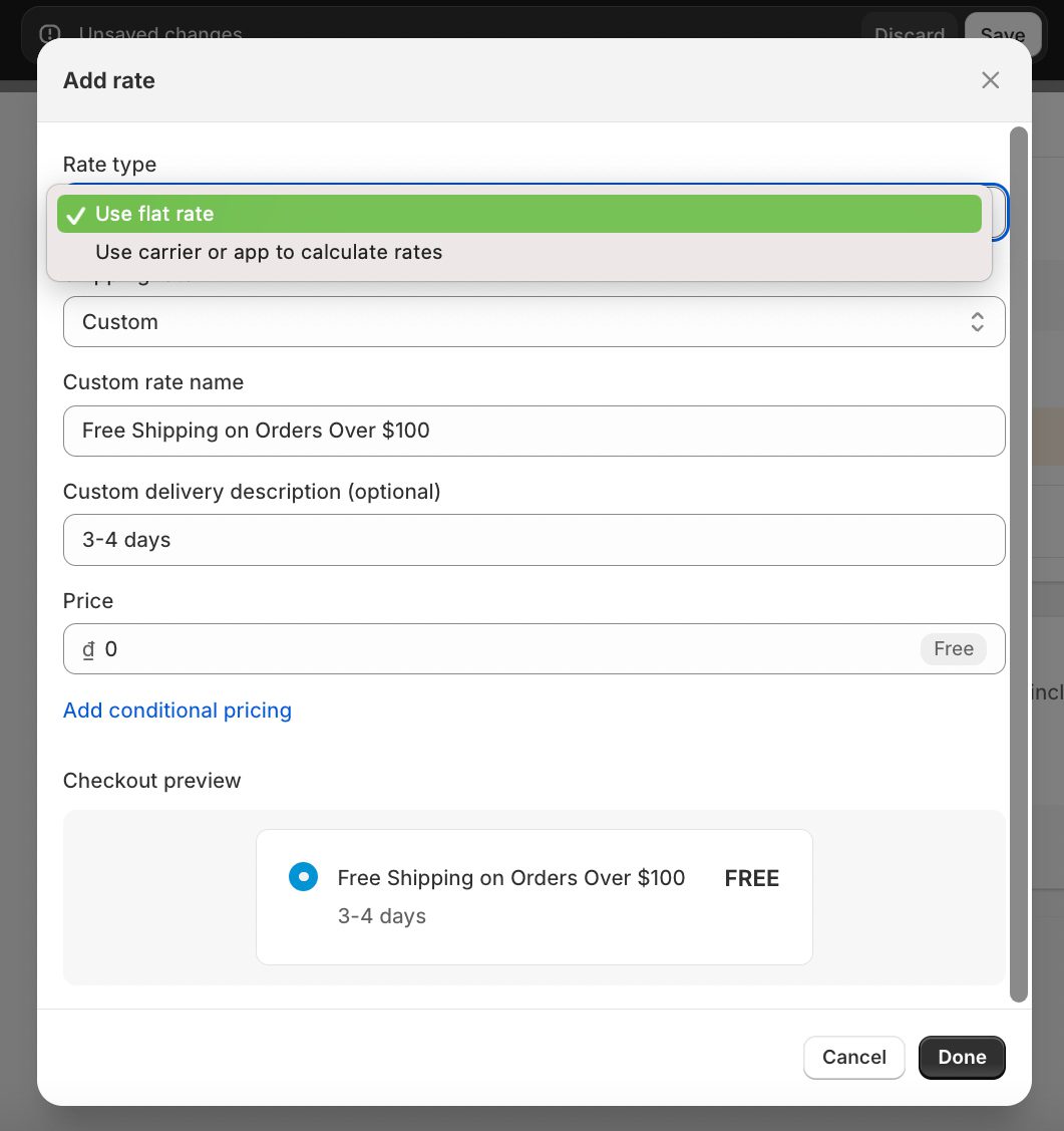 How to Create Shopify Free Shipping Over Amount? With 4 Best Practices ...